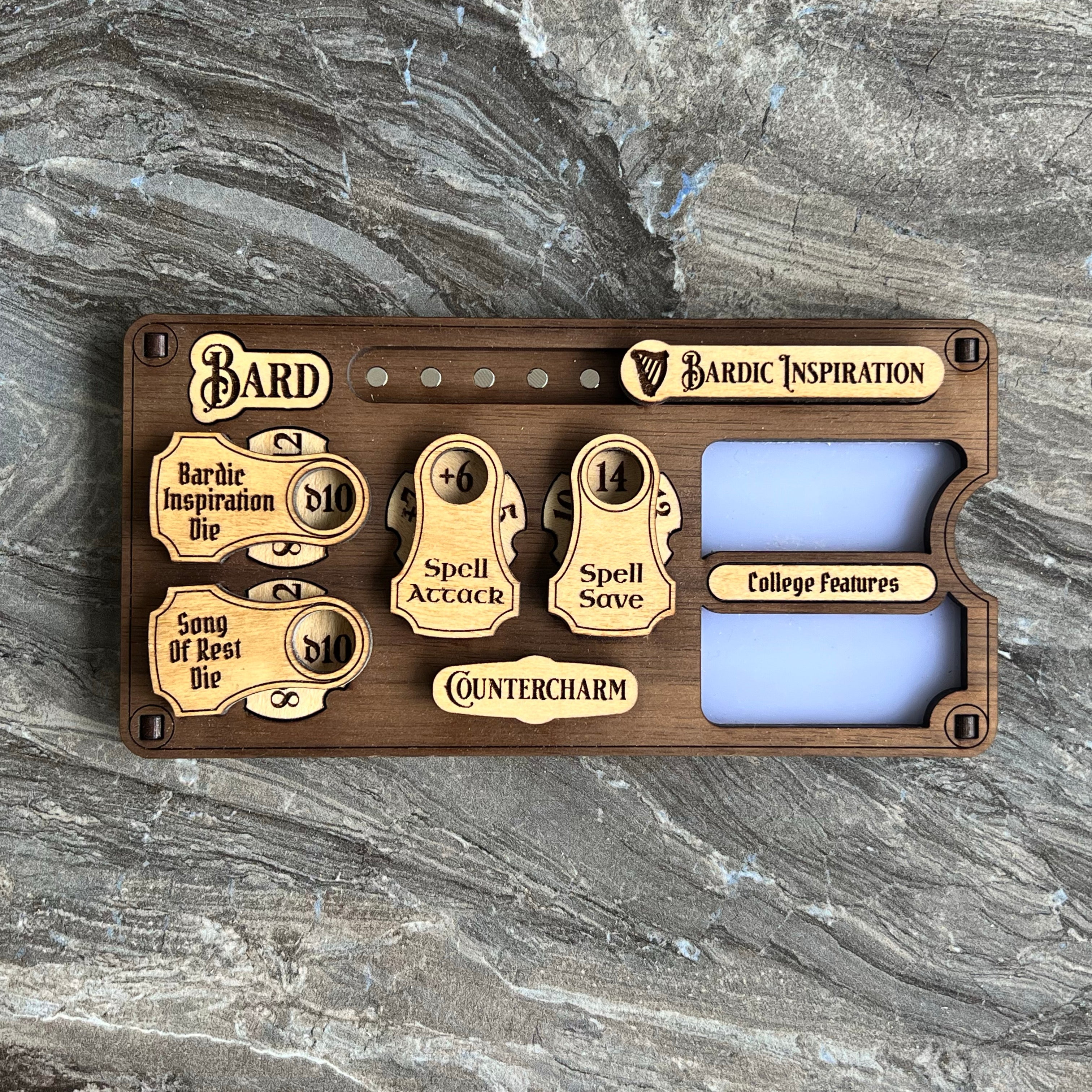 Bard - Class Tracker – Elven Tree Gaming