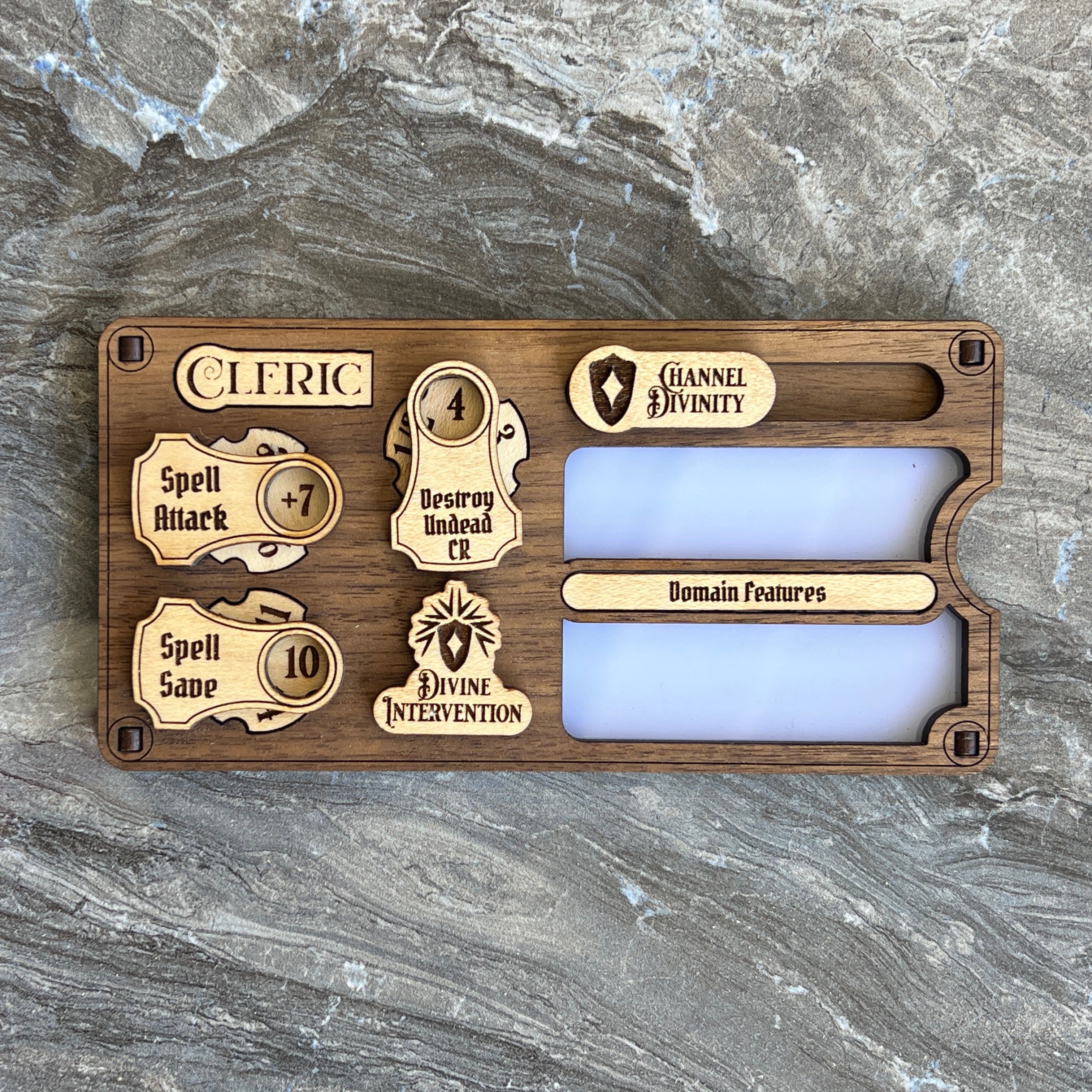 Cleric - Class Tracker – Elven Tree Gaming